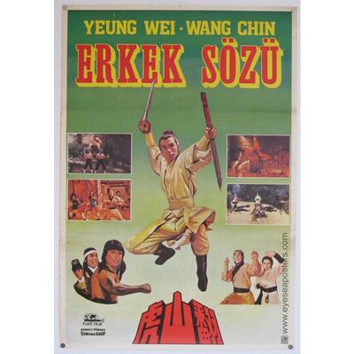 Erkek Sozu - original Turkish film poster - Eye Sea Posters