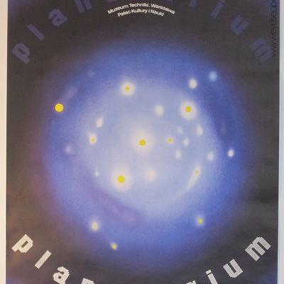 Planetarium - original Polish poster - Eye Sea Posters