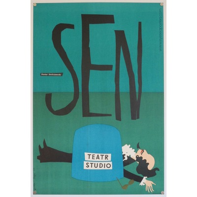 Sen - original Polish poster - Eye Sea Posters