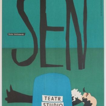 Sen - original Polish poster - Eye Sea Posters